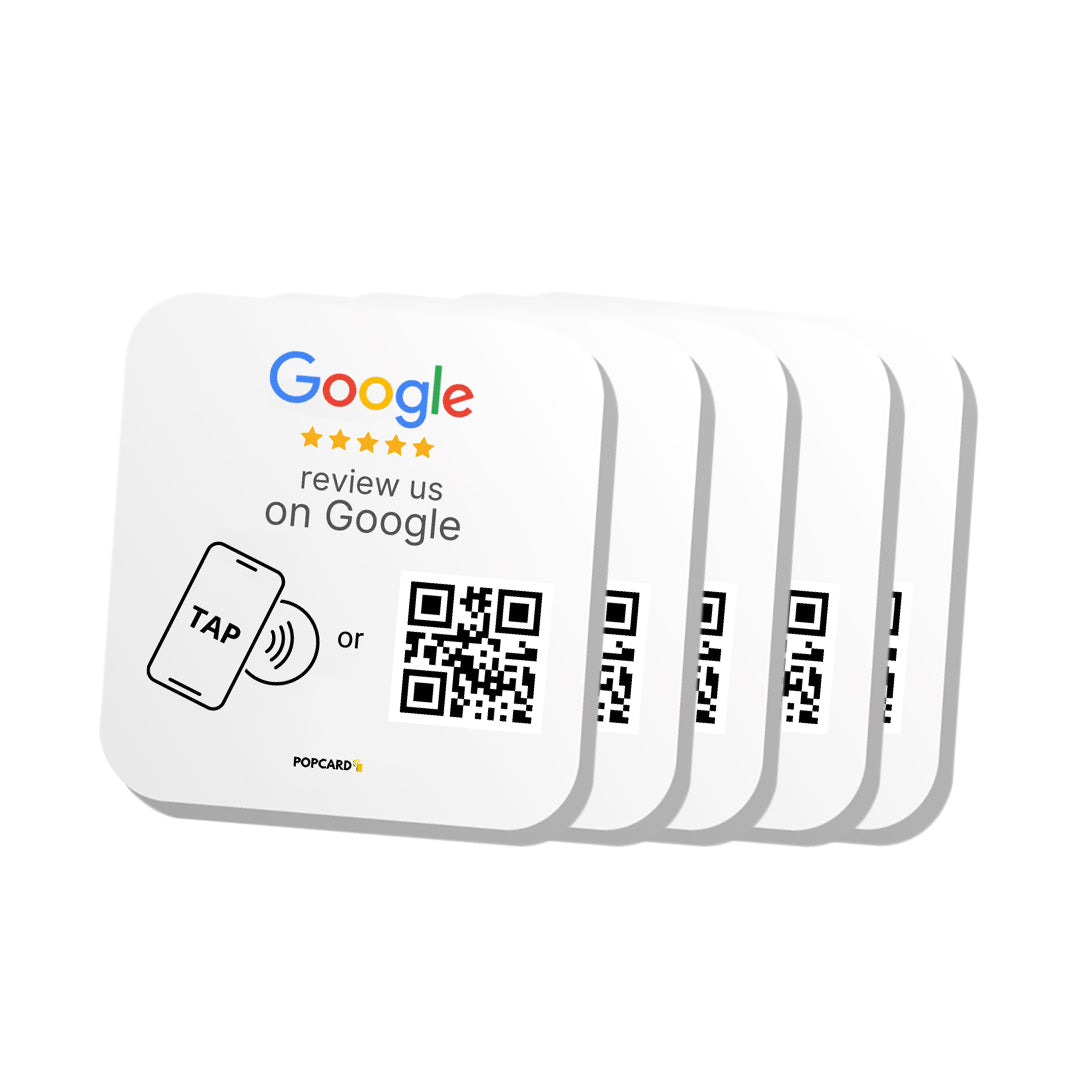 PopPlate Google Reviews POPCARD popplate-google-reviews-popcard
